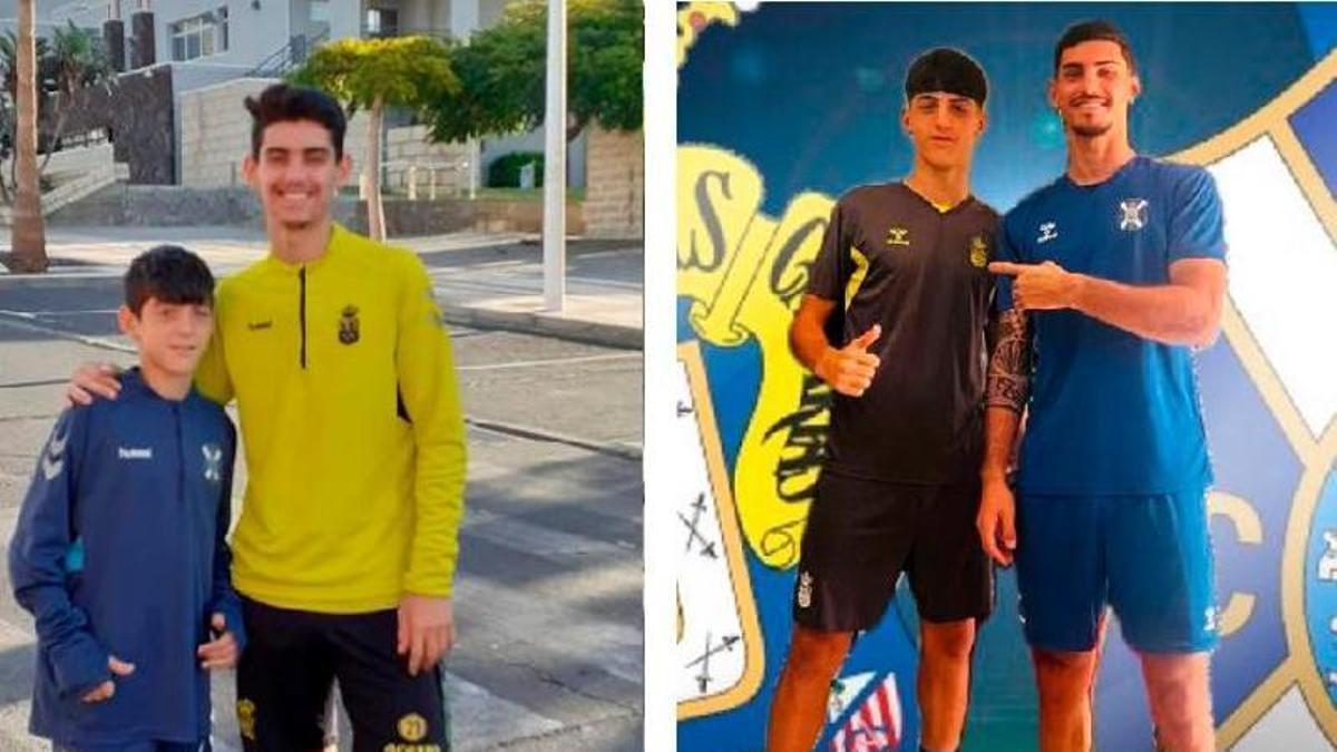 FÚTBOL CANARIO | Matías y Valentín Pezzolesi: del blanquiazul al ...