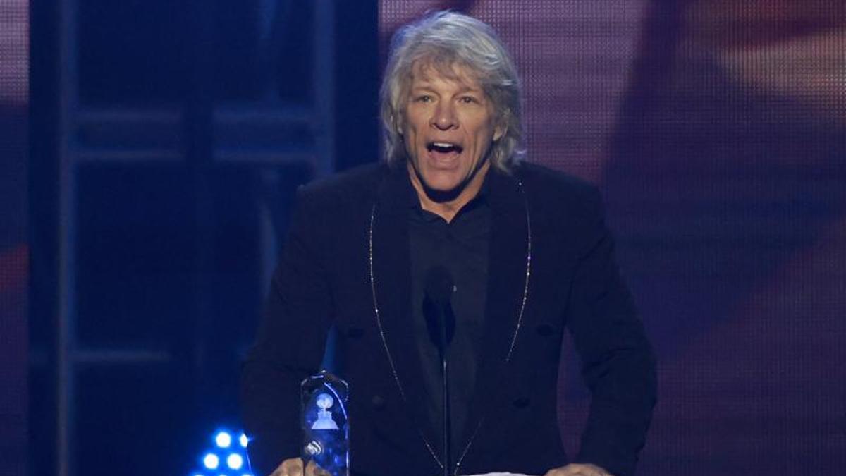 BON JOVI GRAMMY | Los Grammy premian al músico estadounidense Jon Bon ...