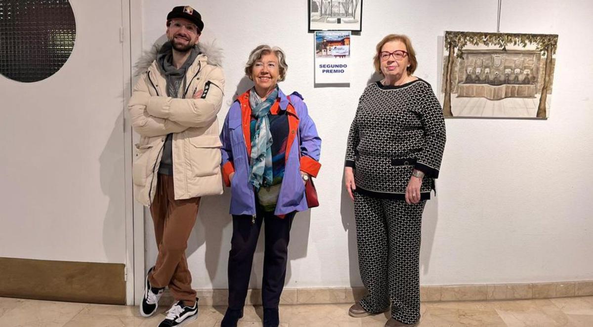 Miguel Lana gana el concurso anual de pintura que organizan los vecinos ...