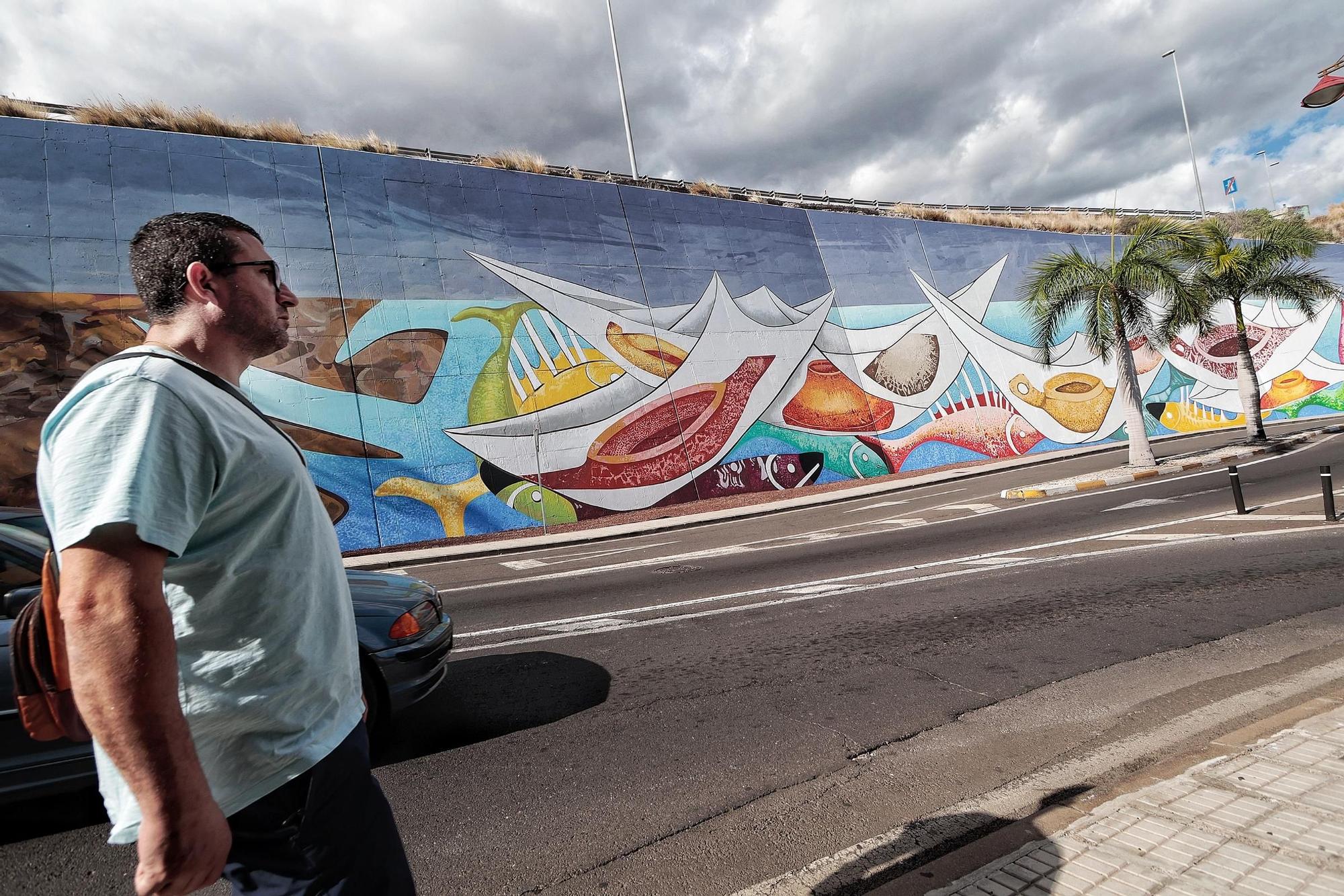 El mural de Candelaria