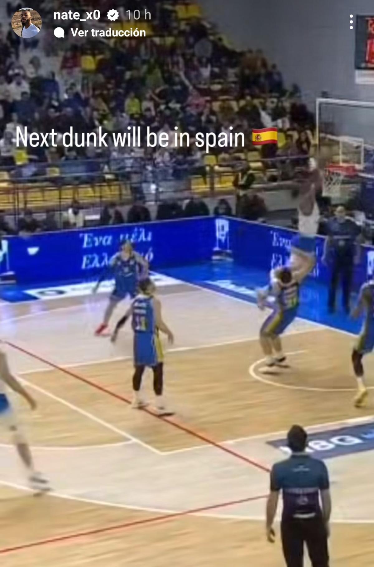 Nate Watson se despide de Grecia camino de Zaragoza