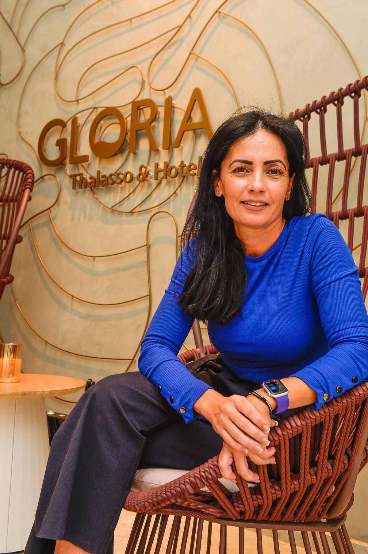 Laura Díaz, terapeuta de la Talaso del Gloria Palace de San Agustín