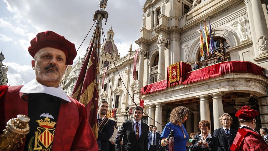9 Octubre: Horario de visita a la Senyera en el Ayuntamiento de València