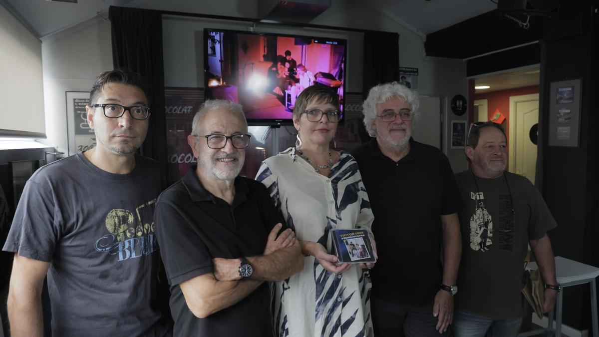 Un disco en directo, el último regalo de Víctor Uris