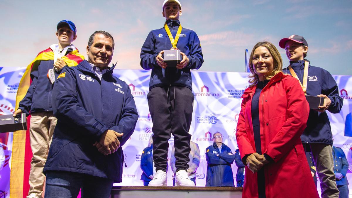 Iker Múgica y Olha Lubianska, campeones de la XVI Euromarina Optimist ...