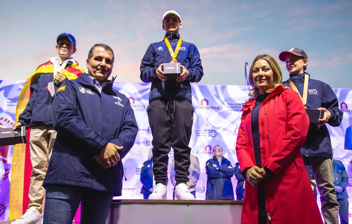 Iker Múgica y Olha Lubianska, campeones de la XVI Euromarina Optimist ...