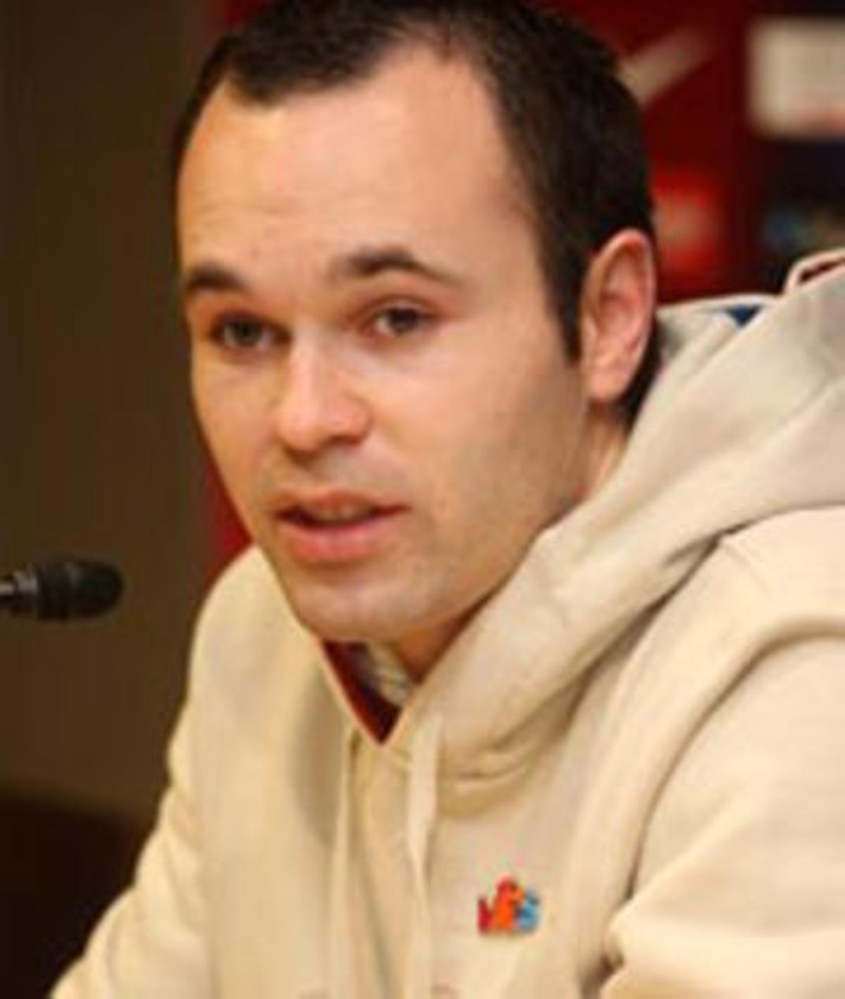 Iniesta: "Desde fuera, he disfrutado viendo jugar al Barça" - El Periódico