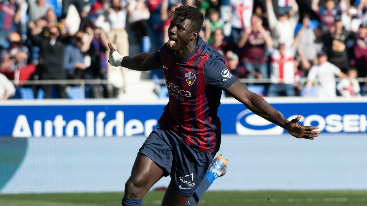 Samuel Obeng regresa al Huesca a préstamo