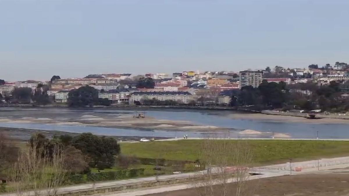 Así evolucionan las obras de regeneración de la ría de O Burgo