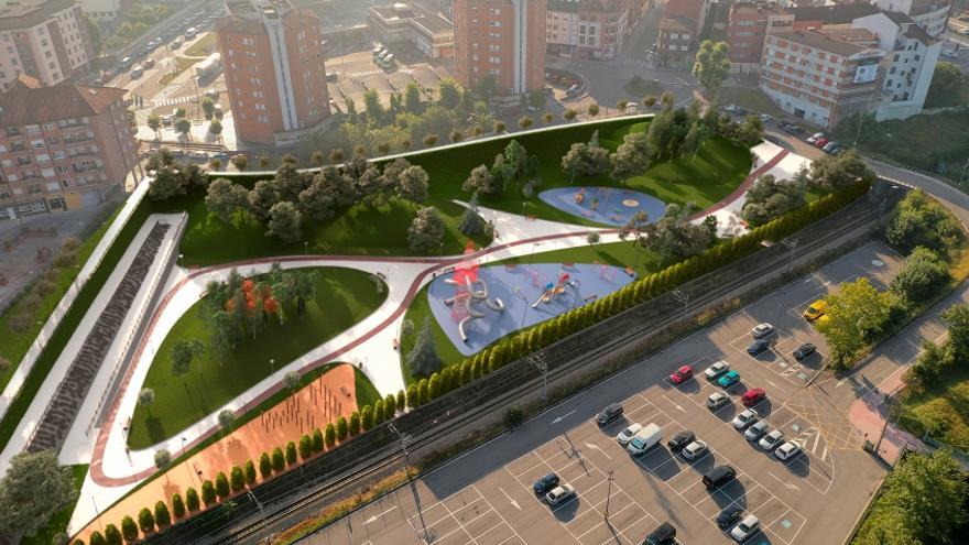 Siero Oeste, así es el proyecto para el gran nuevo parque de Pola de Siero