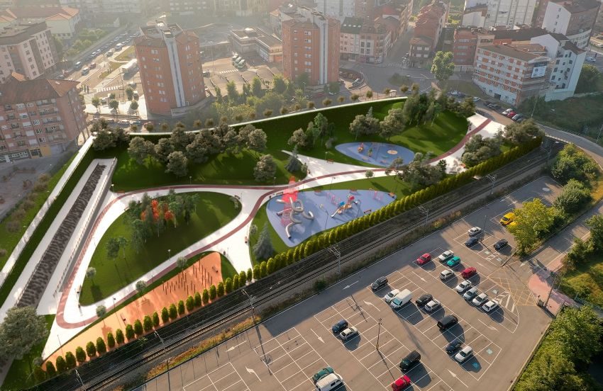 Siero Oeste, así es el proyecto para el gran nuevo parque de Pola de Siero