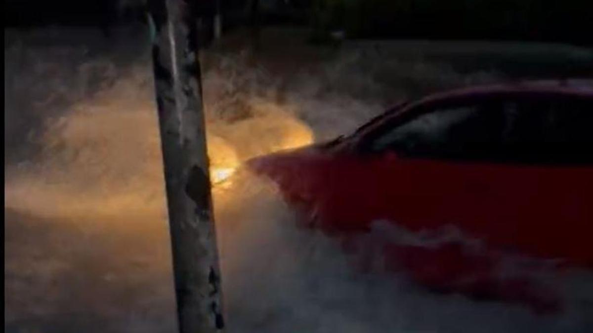 Warnstufe erhöht: Das Unwetter auf Mallorca sorgt für Überschwemmungen ...