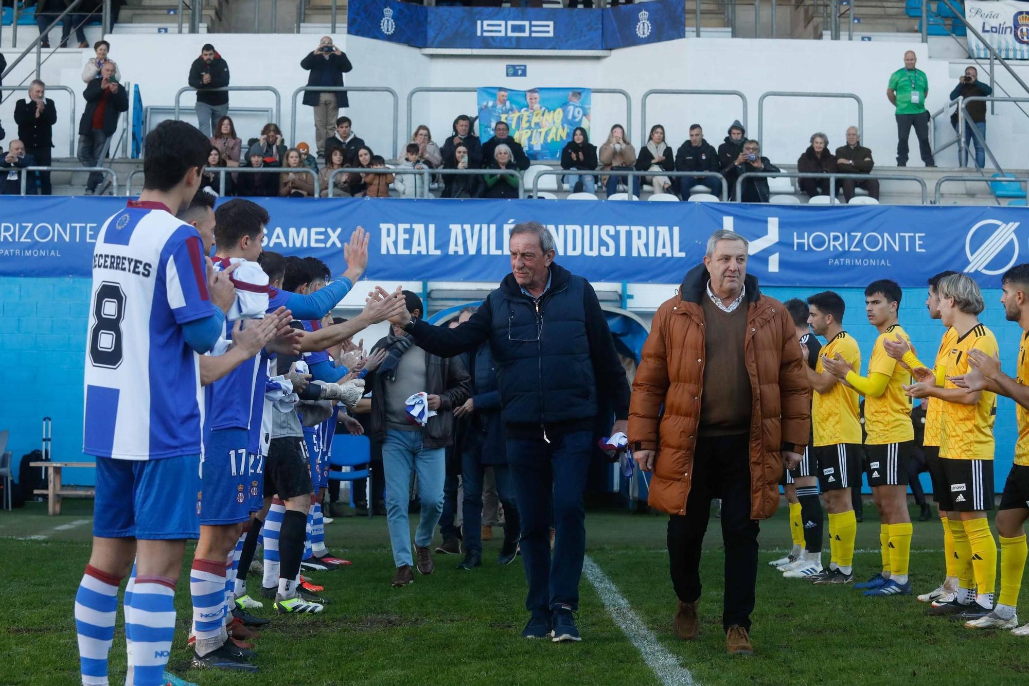 EN IMÁGENES: Así ha sido la victoria del Avilés ante el Compostela (2-1)