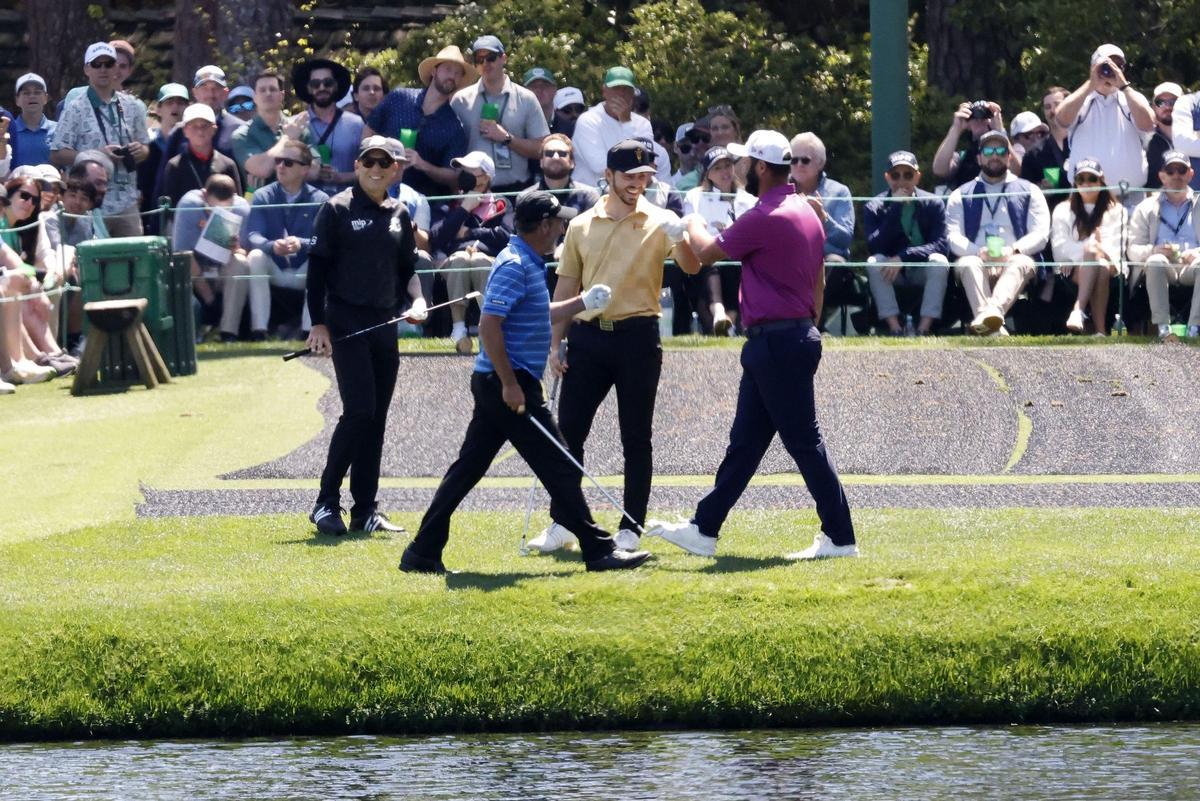 Sergio tutela a Ballester en el Masters de Augusta más castellonense
