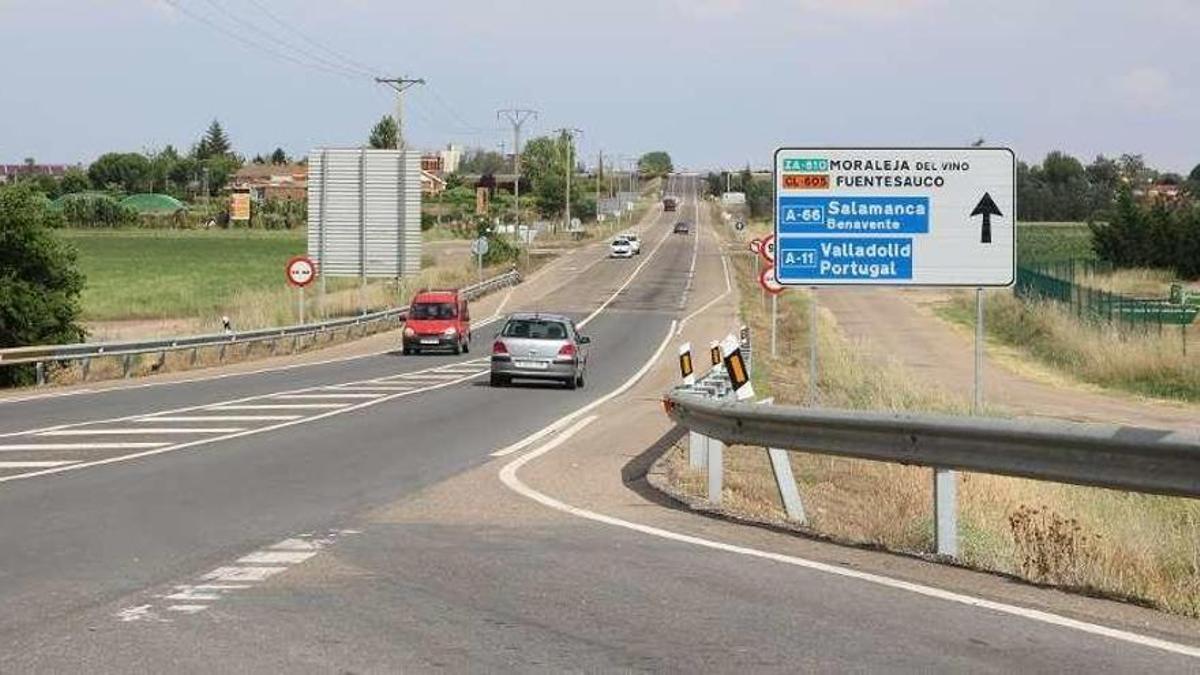 La Junta actualiza el mapa de ruidos de la CL-605 de Zamora a ...