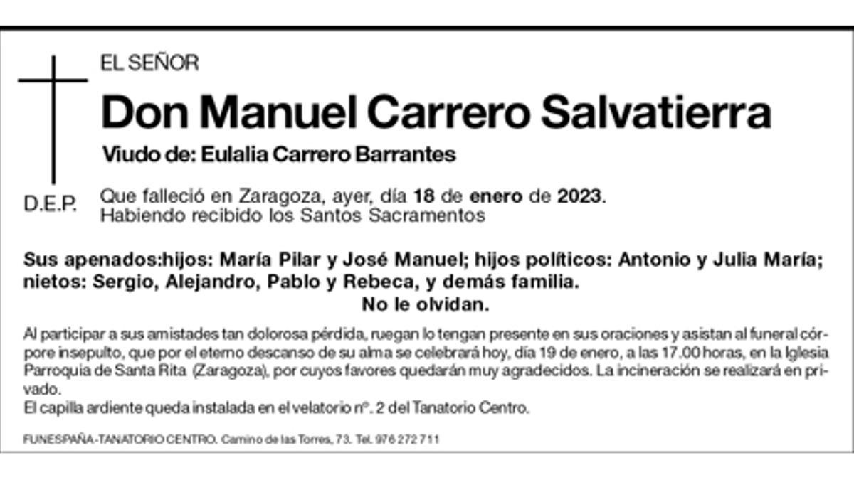 Manuel Carrero Salvatierra