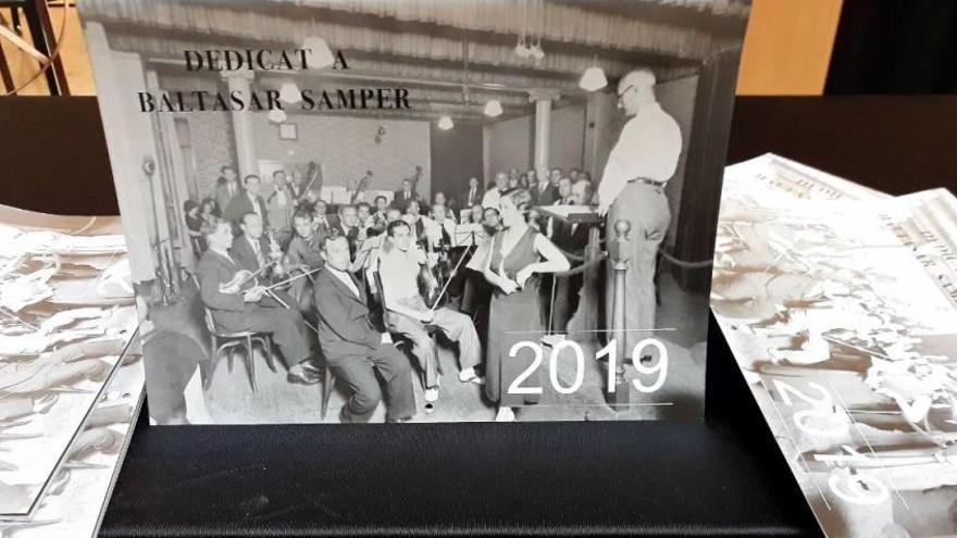La OCB dedica su calendario de 2019 a Baltasar Samper