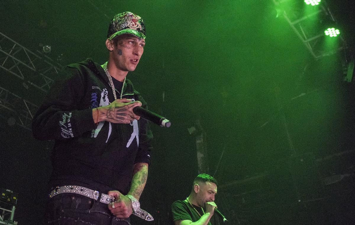 Yung Beef, durante el concierto de este viernes en Razzmatazz | FOTOS