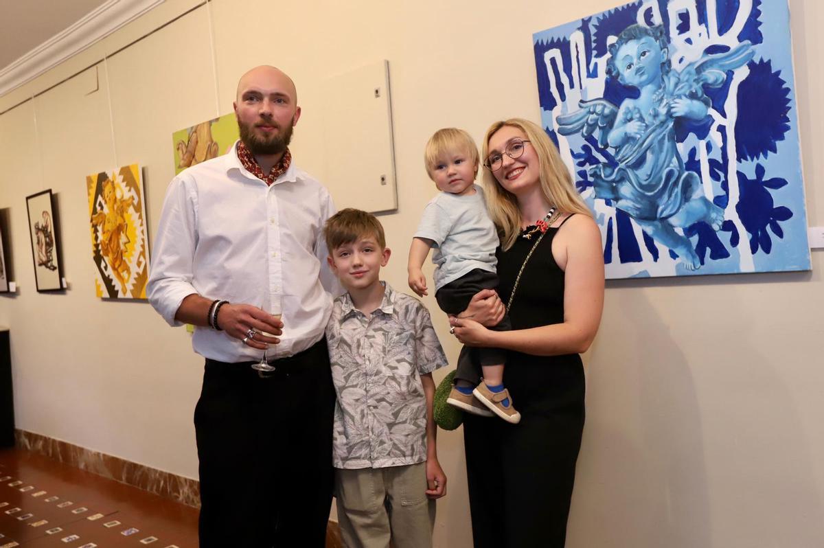 Un alegato artístico para la esperanza en Ucrania con la muestra 'La paz en nuestras manos ...