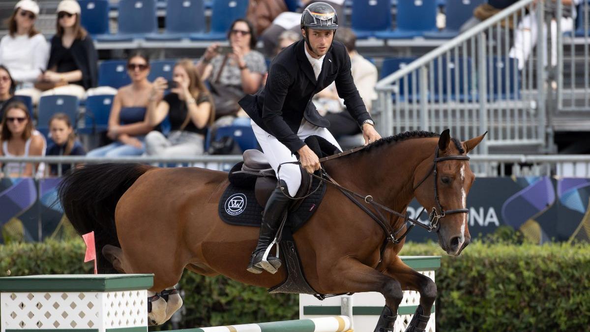 El favorito Richard Vogel no falla en el primer dia del CSIO Barcelona