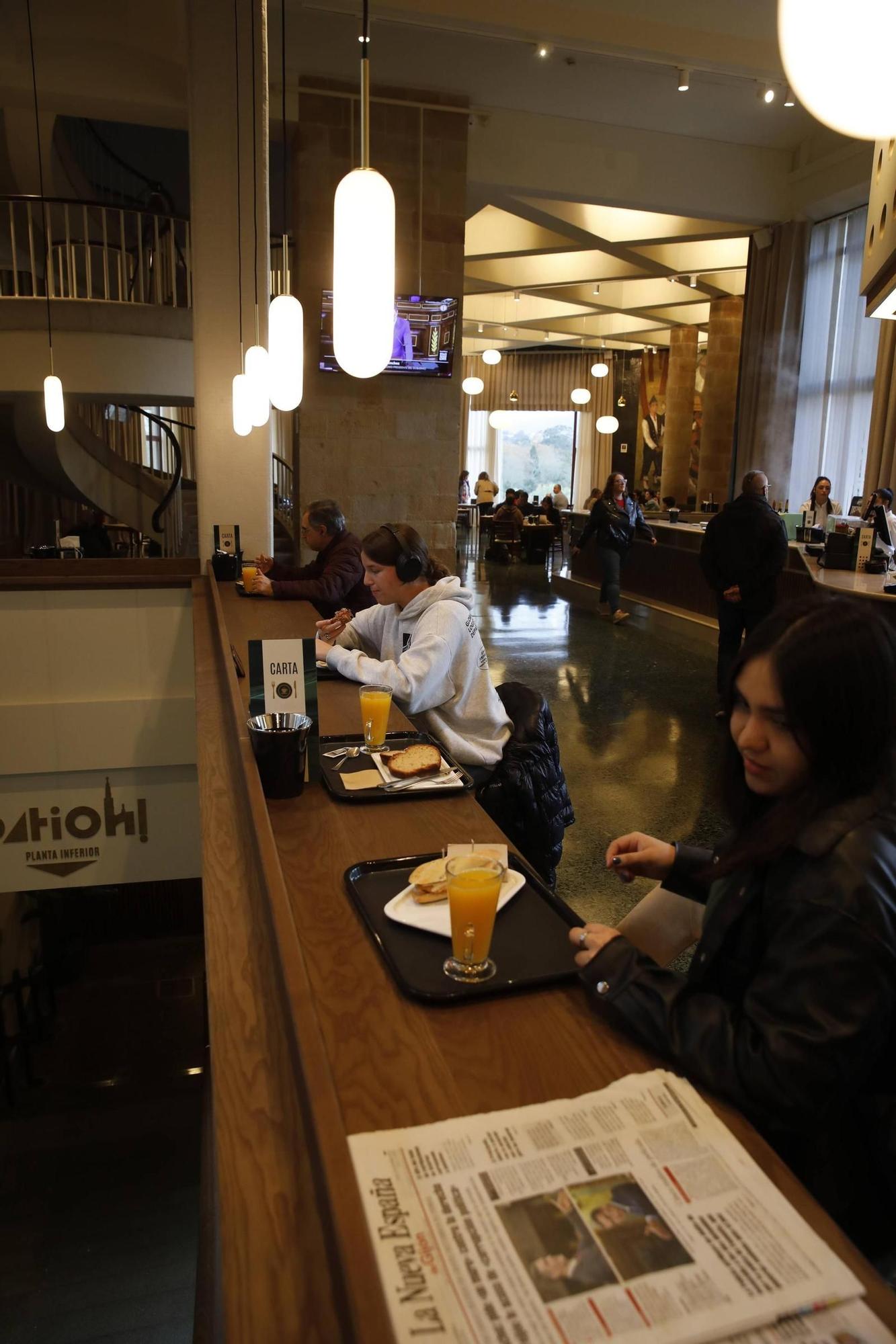 En imágenes: Apertura de la cafetería de La Laboral