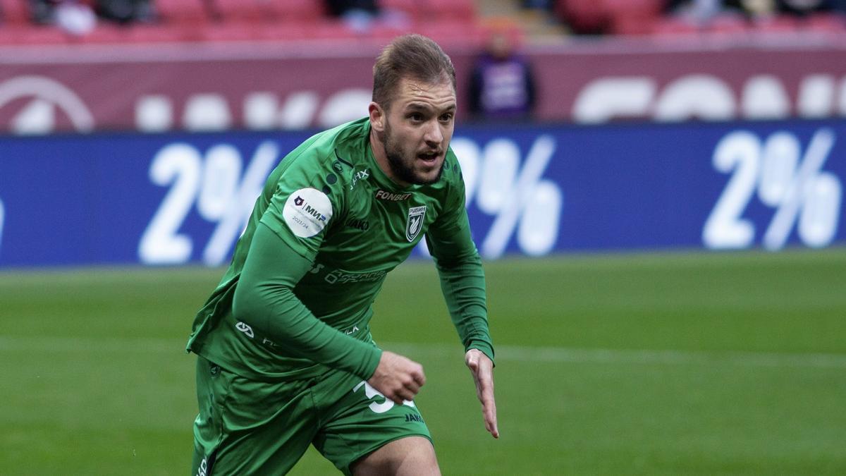 Goles de los exzaragocistas Vada, Larra, Bebé y Gueye