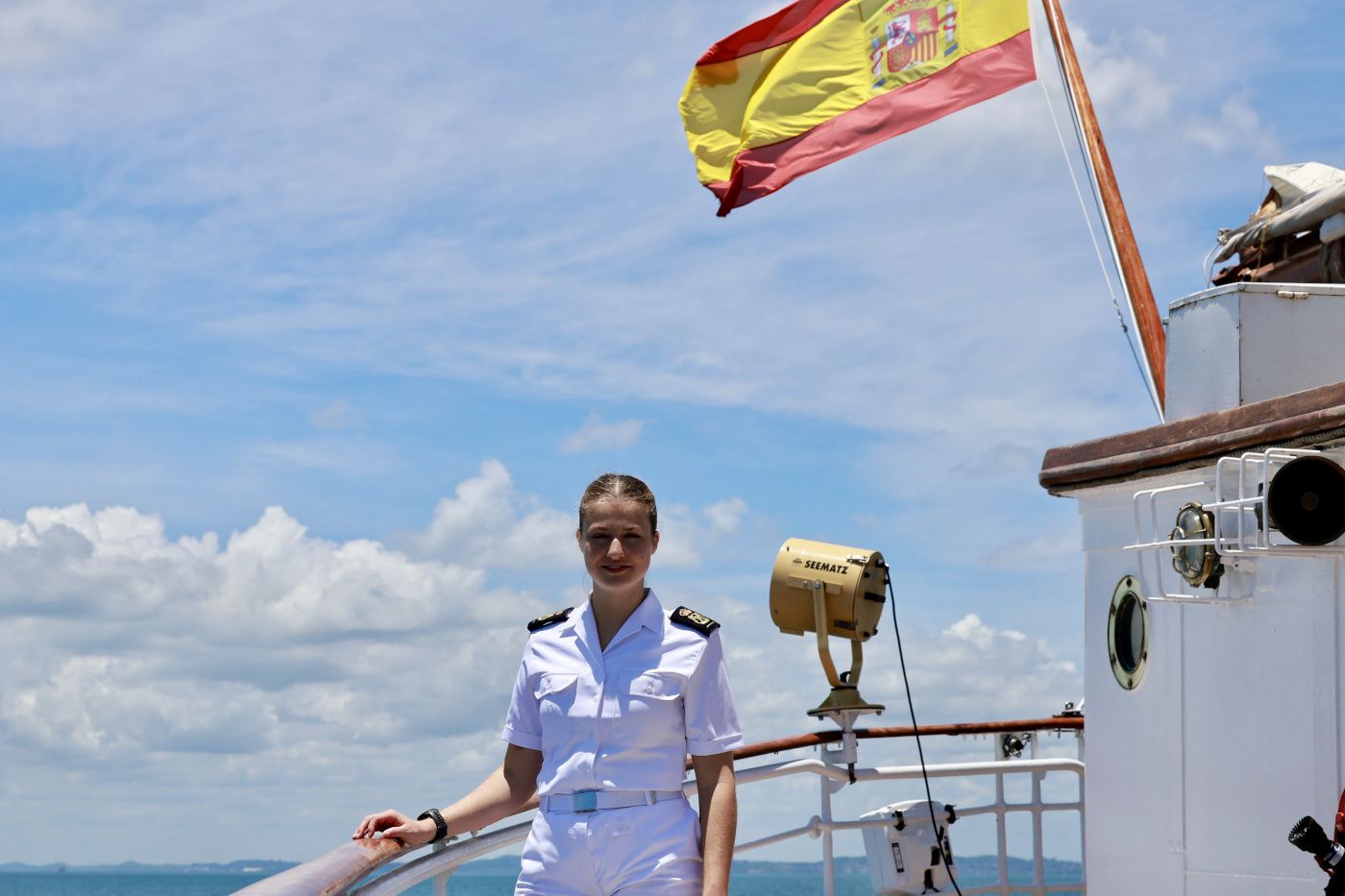 PRINCESA LEONOR BUQUE ESCUELA ELCANO | La princesa Leonor llega a Brasil tras veintidós días en ...