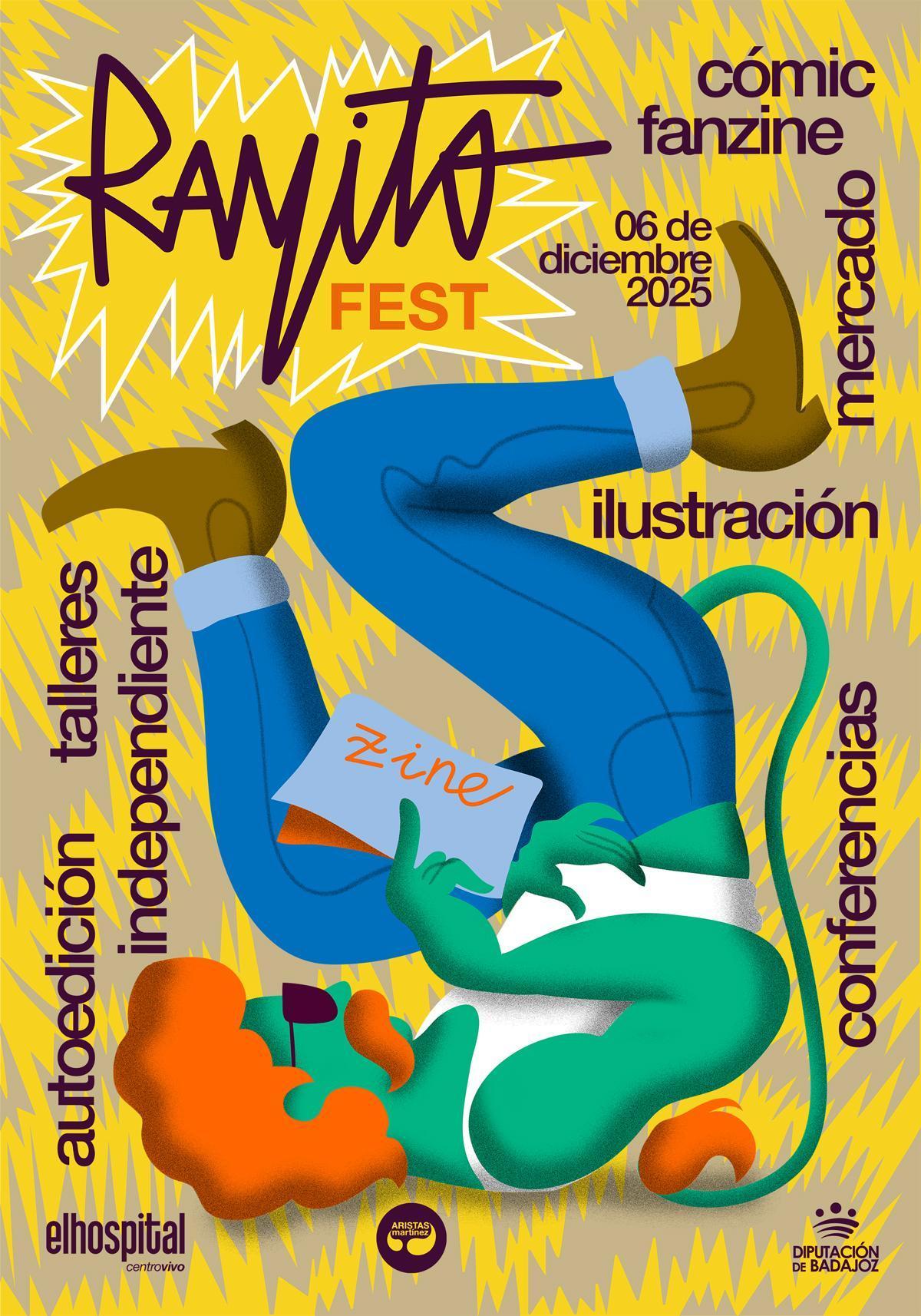 RAYITO FEST BADAJOZ CÓMIC AUTOEDICIÓN OBRA GRÁFICA | Rayito Fest, el nuevo festival en Badajoz ...