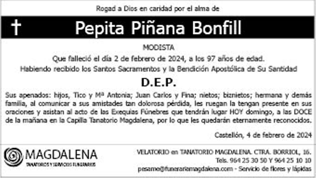 Pepita Piñana Bonfill