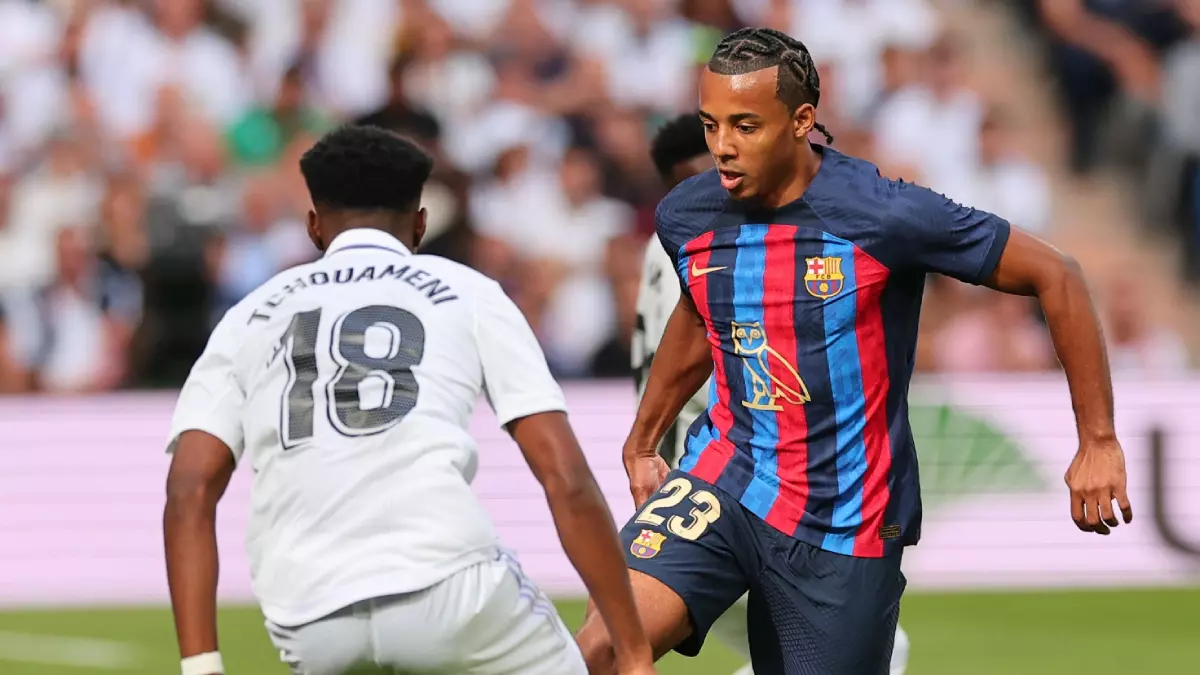 Real Madrid-Barcelona | Koundé: "En el primer gol tuvimos que hacer ...