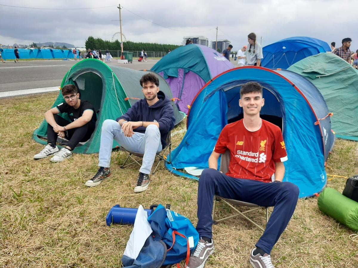 Los campistas del Boombastic toman tierra en La Morgal, encantados con ...