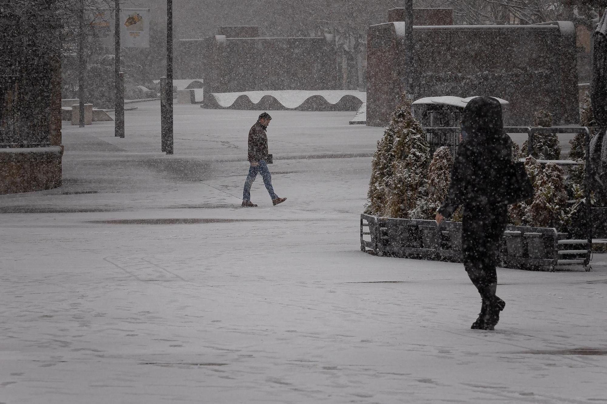 GALERÍA: La nieve tiñe de blanco Castilla y León