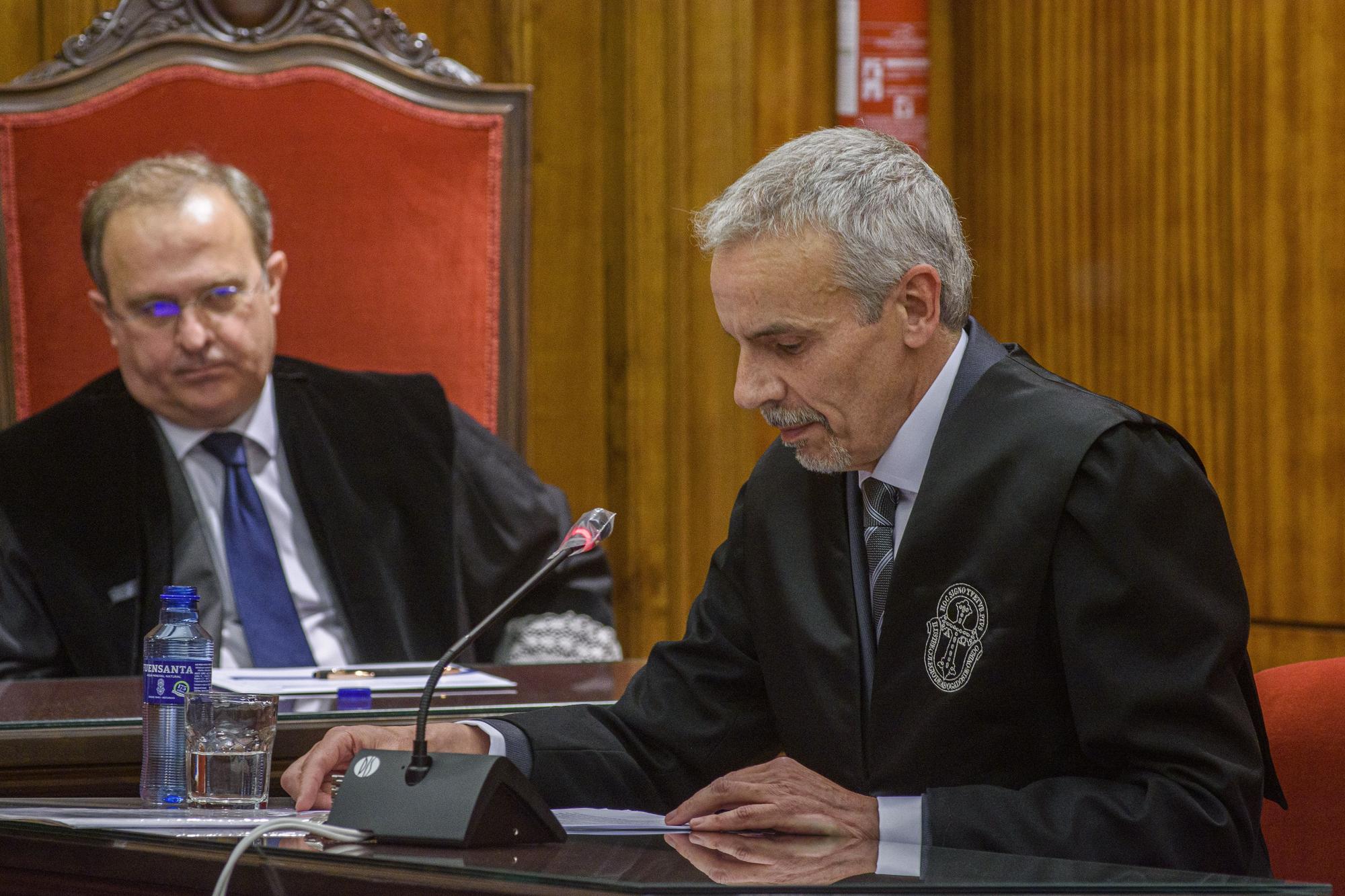 EN IMÁGENES: Así fue el discurso del juez Juan Luis Requejo como nuevo ...