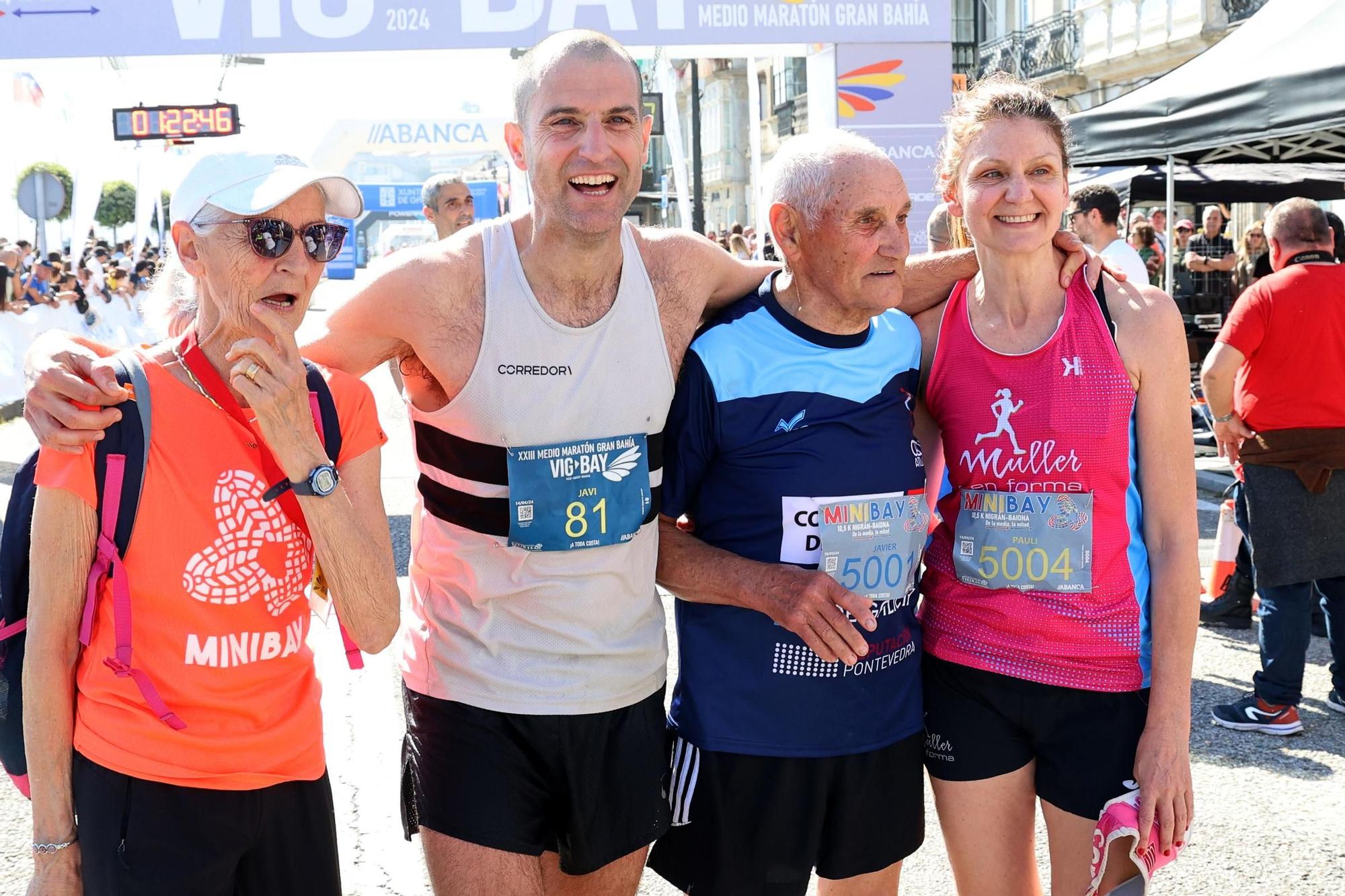 MEDIA MARATÓN VIGO BAIONA: Una Vig-Bay multitudinaria: 21 kilómetros ...