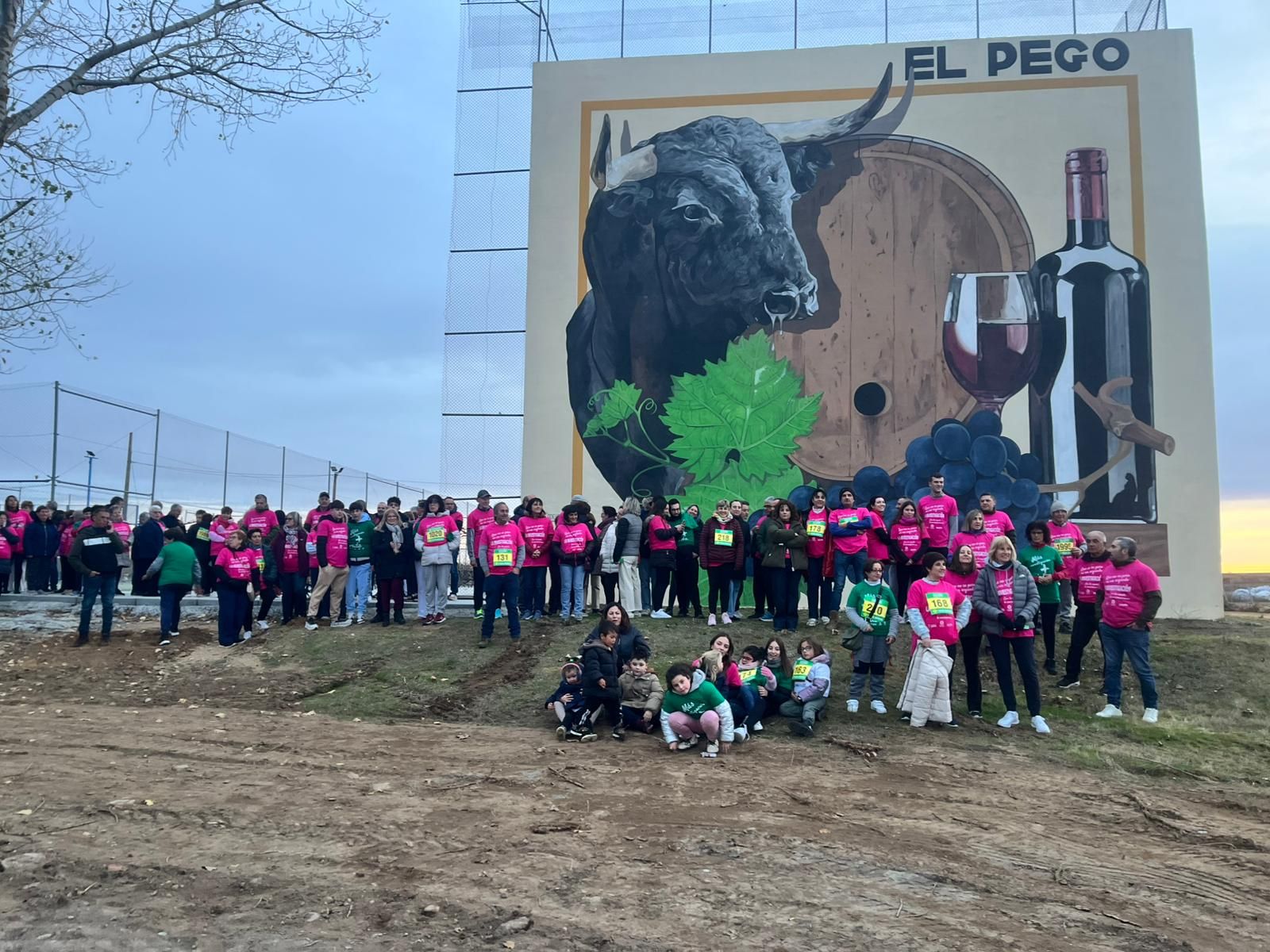 Solidaridad y fiesta en El Pego