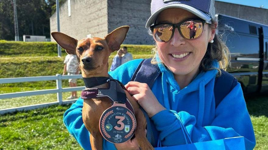 Nala, una pincher con alma de collie