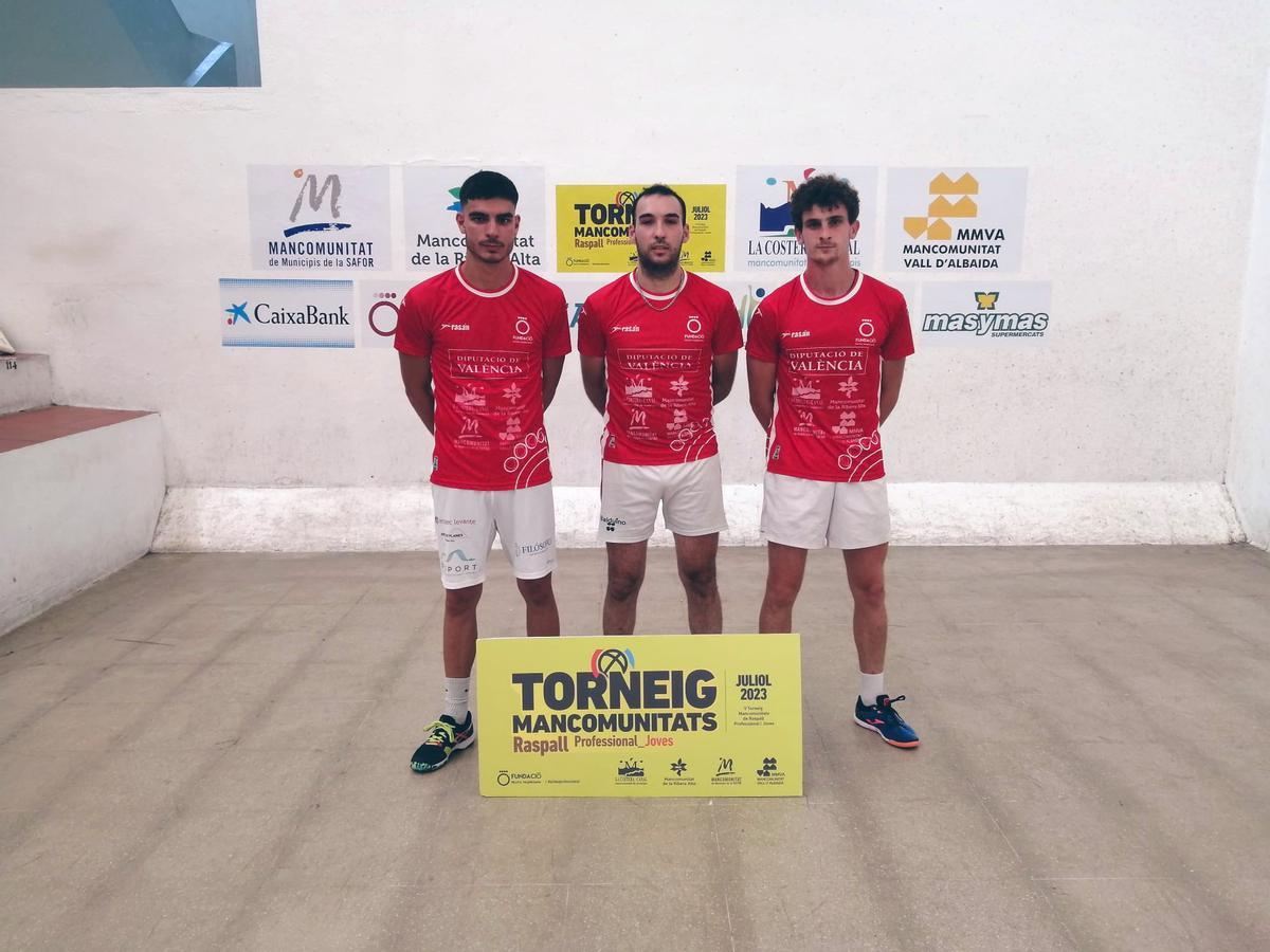 El trio de Vercher de Piles, a la gran final del V Torneig ...