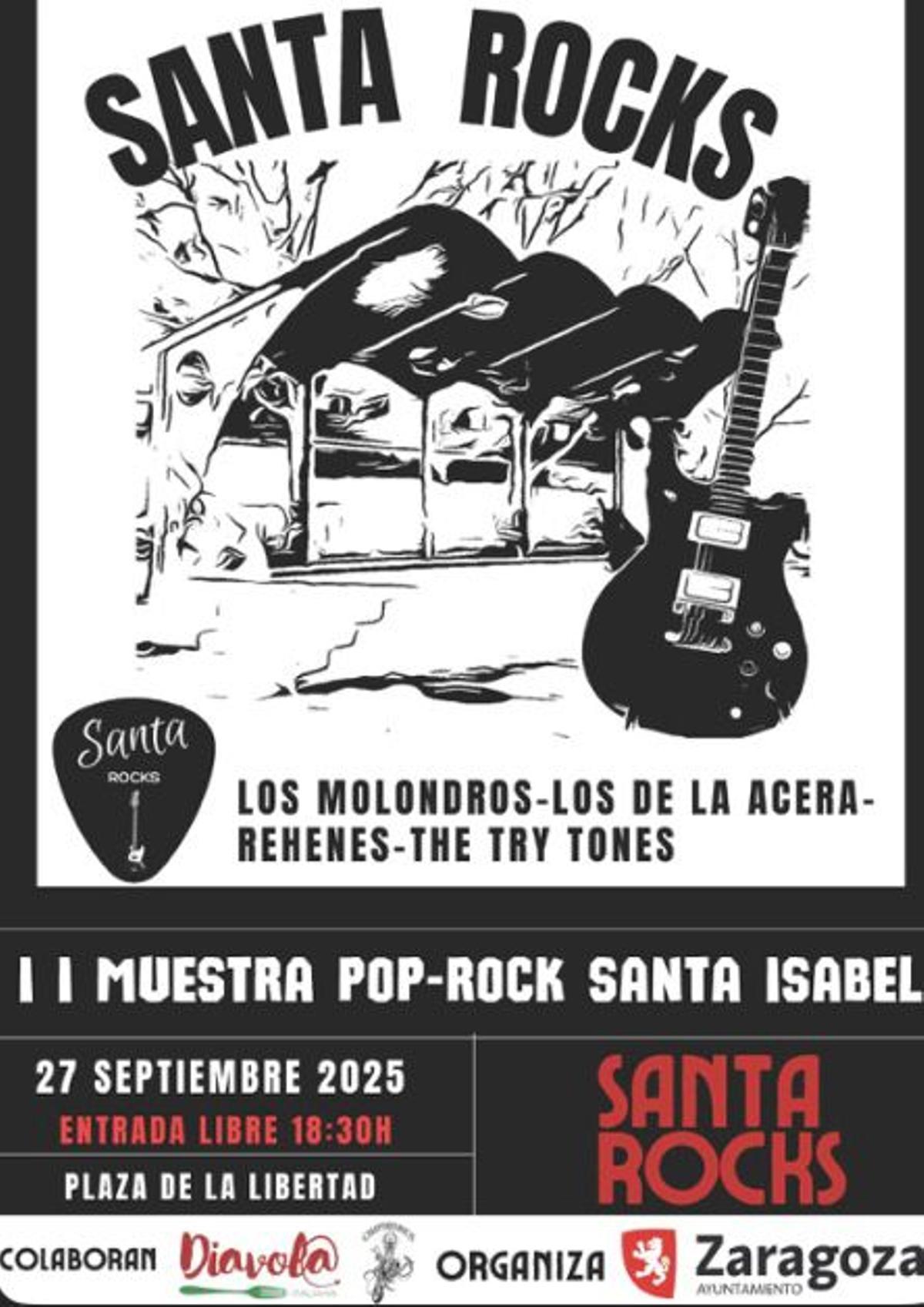 Pop-rock social | Santa Isabel se convertirá en ‘Santa Rocks’ para ...