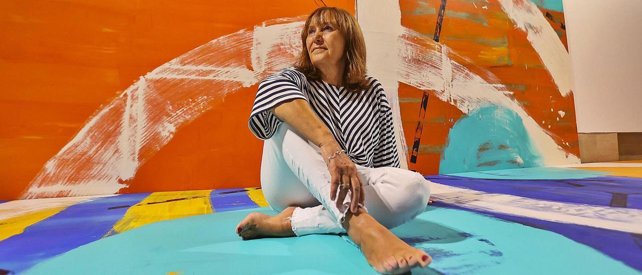 Menchu Lamas y el color como espacio habitable