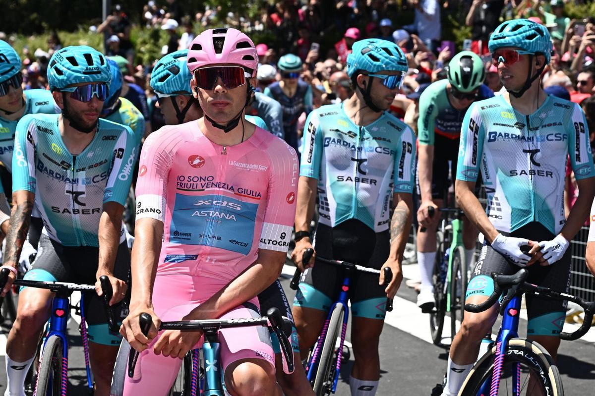 La etapa 4 del Giro de Italia 2026, en imágenes