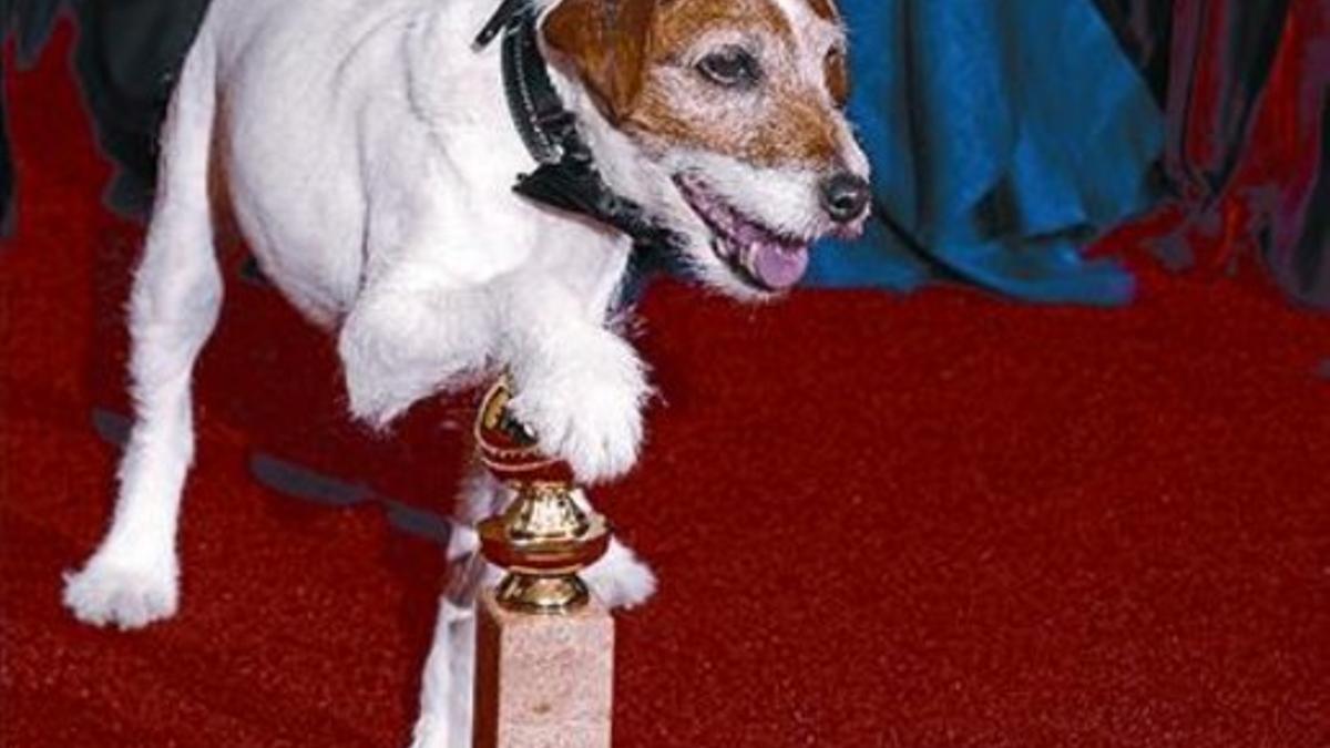 'Uggie', el perro de 'The Artist', se jubila