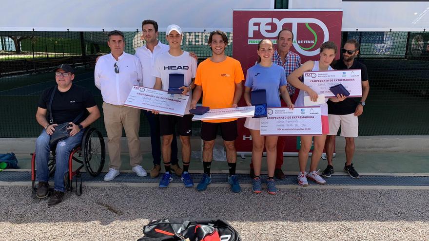 Fernando Bulnes y Ruth Torres, campeones extremeños en categoría junior ...