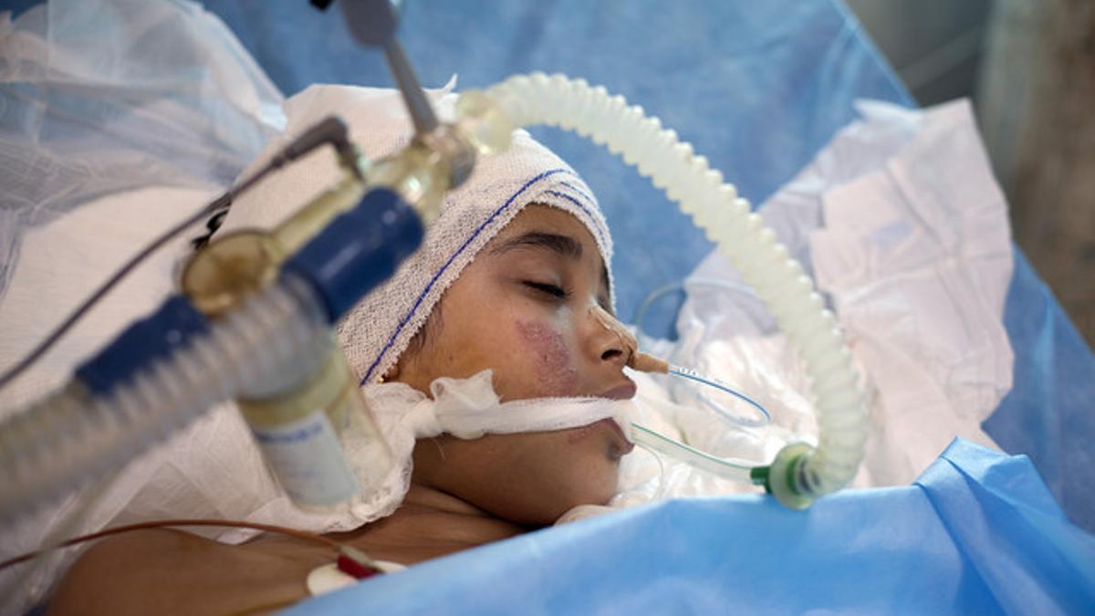 "Nunca había visto heridas así. Parece una película"