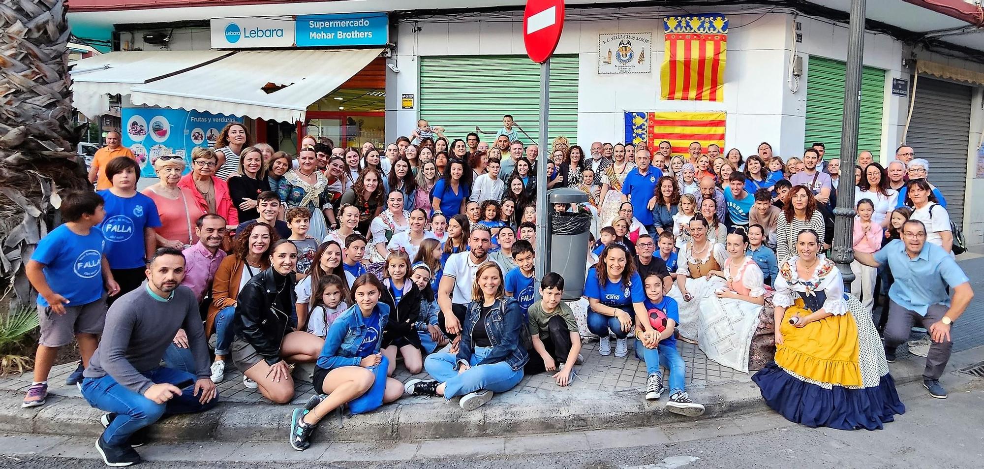 La fiesta de los 50 años de la falla Calvo Acacio
