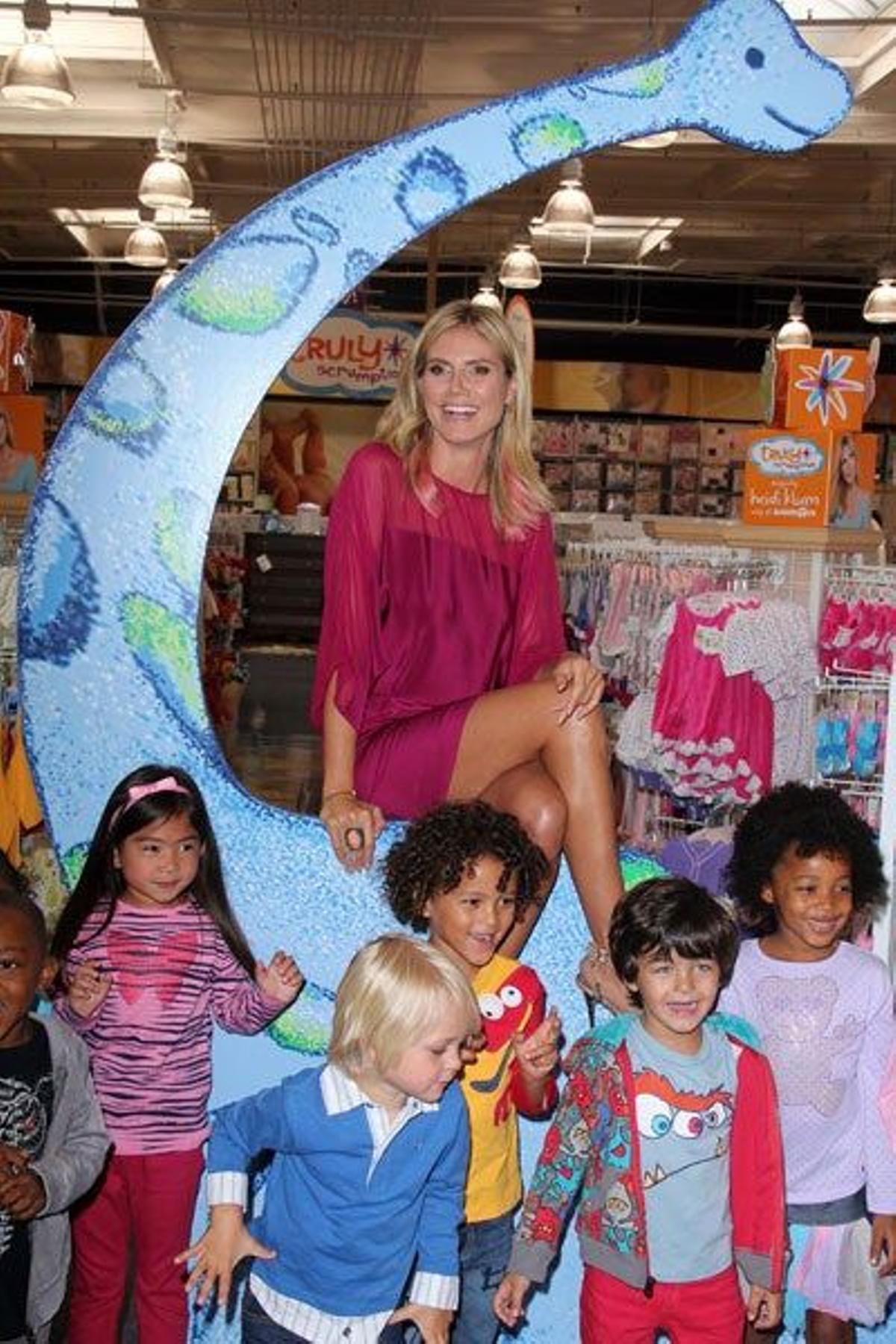 Heidi Klum presenta su colección de ropa infantil - Cuore