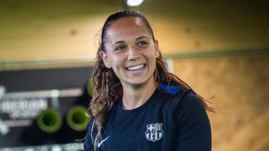 Martina Fernández, baja durante un mes y medio