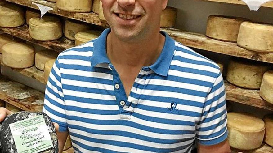 El formatger Albert Pons guanya el premi internacional Cincho d'or