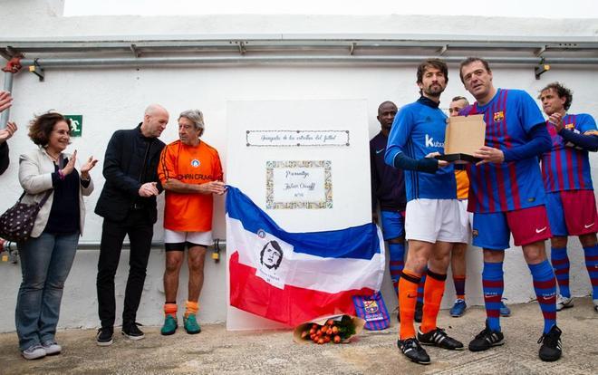 Fotos | Las imágenes del homenaje a Johan Cruyff en Sitges