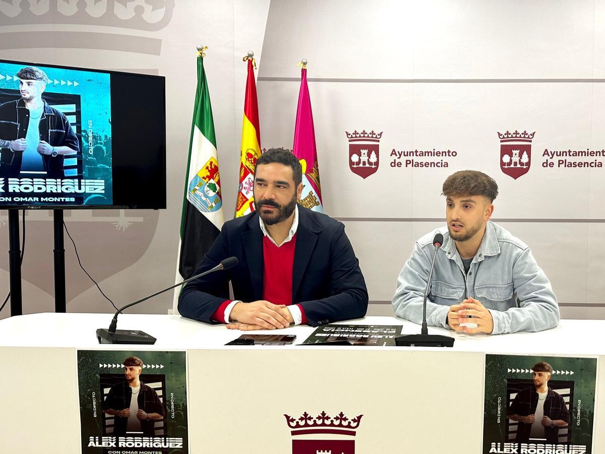 Álex Rodríguez, telonero de Omar Montes en Plasencia