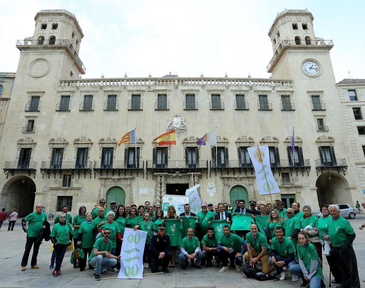 El Hércules se une a la campaña contra el alcohol en Santa Faz